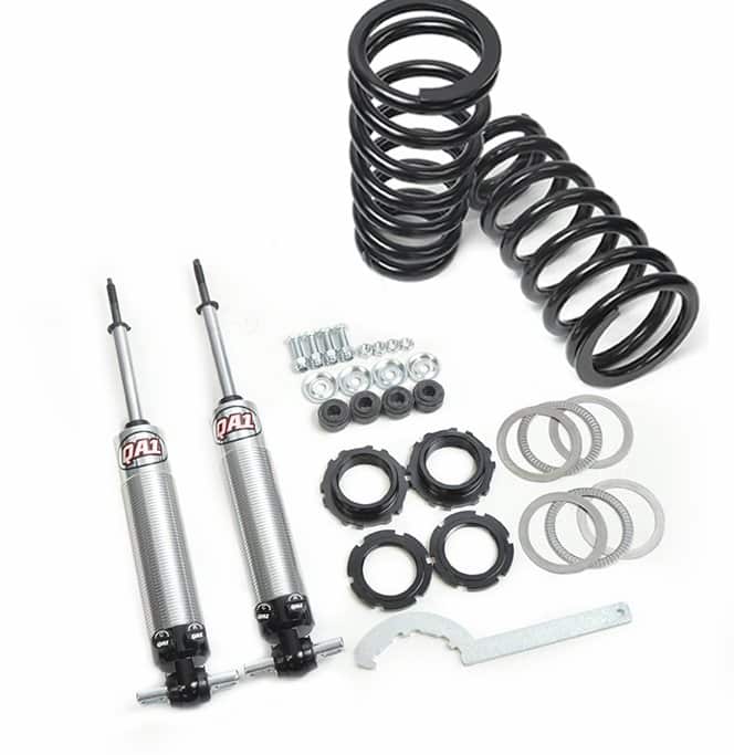 1958-1964 GM Impala Biscayne Front Coilover Kit with QA1 Double ...