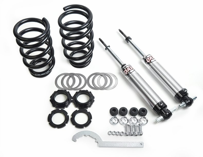 1958-1964 GM Impala Biscayne Front Coilover Kit with QA1 Single ...