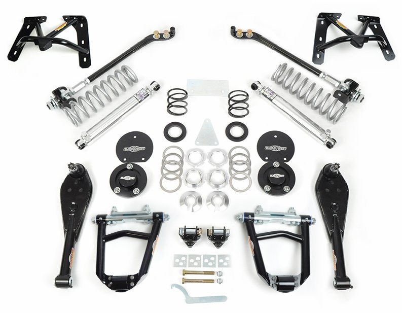 1971-1973 Mustang Coilover Front End Kit: Negative Roll/Big Block ...