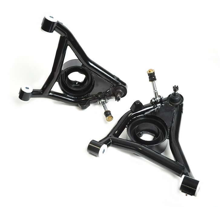 1973-1977 GM A-body Tubular Lower Control Arms with Del-A-Lum Bushings ...