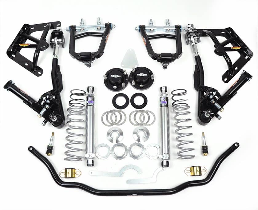 1964 1965 1966 Mustang Viking Double Adjustable Front End Coilover Kit ...