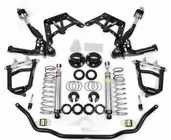 1964 1965 1966 Mustang QA1 Single Adjustable Front End Coilover Kits ...