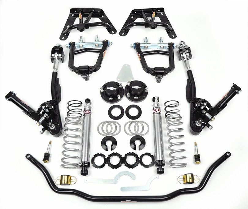 1964 1965 1966 Mustang QA1 Double Adjustable Front End Coilover Kit for ...